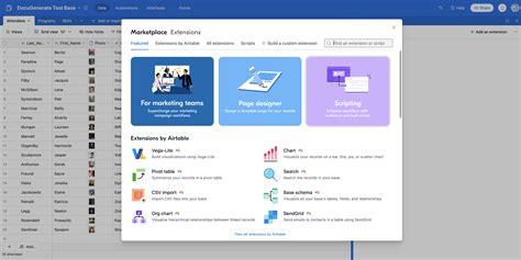 Generate Documents From Airtable Using A Scripting Extension Docugenerate