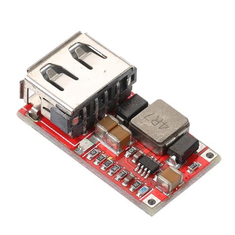 Jual USB Mini 5V 3A Input DC 6 24V Step Down Buck Converter Charger Module Shopee Indonesia
