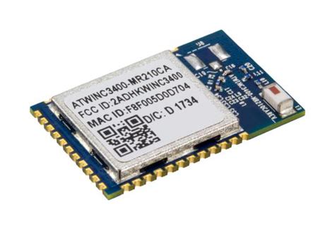 Atwinc3400 Mr210ca131 Microchip Bluetooth Module Ble 5 0 72 2 Mbps