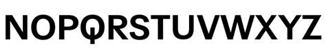 Semibold Font Sans Serif Modern What Font Is