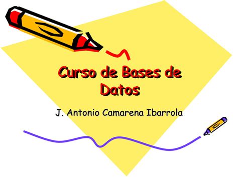 Pdf De Programación Curso De Bases De Datos