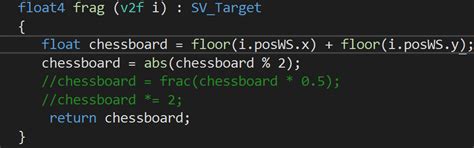 Rendering学习：棋盘格图案shader 技术专栏 Unity官方开发者社区