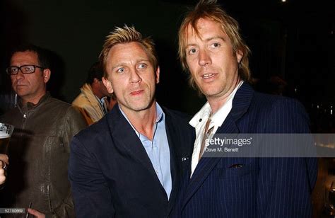 Actors Sean Pertwee Daniel Craig And Rhys Ifans Attend The Screening Sean Pertwee Daniel