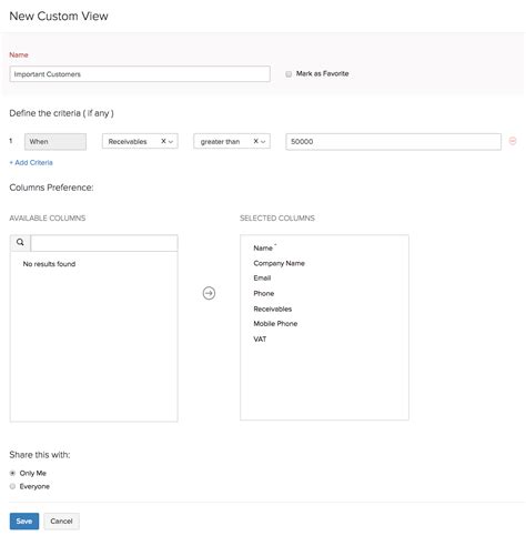 Managing Customers Help Zoho Invoice