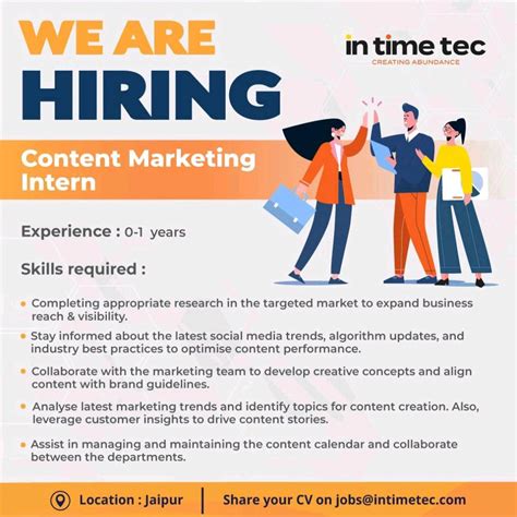 Nitish Khadaria On Linkedin In Time Tec Is Hiring For A Content