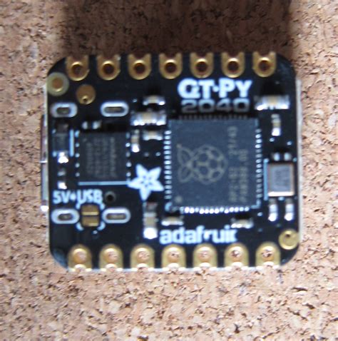 Technology Is Not Dull Adafruit Qt Py Rp2040