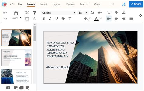 How To Edit Your Powerpoint Online In Minutes Visual Paradigm Blog
