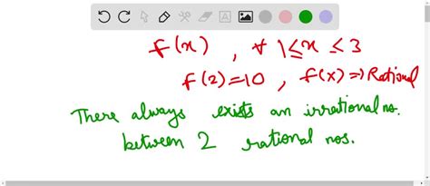 Solvedlet Fx Be A Continuous Function Defined For 0 ≤x ≤3 If Fx