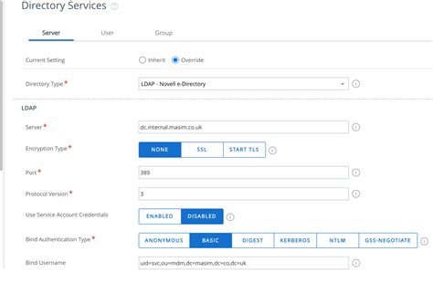 SSO To Workspace ONE UEM SSP And Admin Console Using IBM Novell