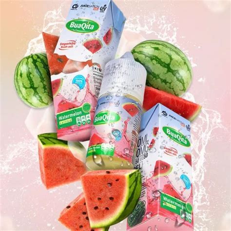 Jual Buaqita 30ml Watermelon 30mg Shopee Indonesia