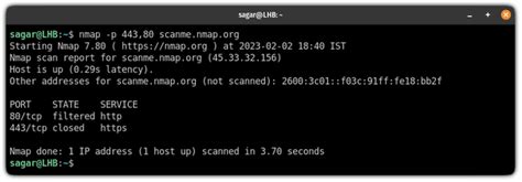 Nmap Command Examples In Linux