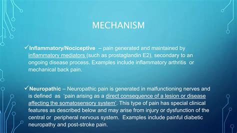 Pain Physiology Pathology Types Assessment Management Recent