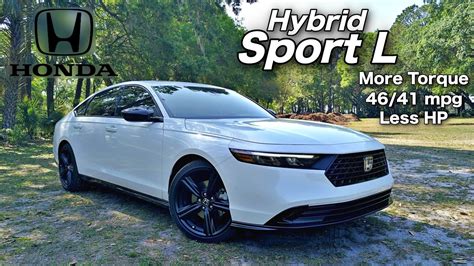 2023 Honda Accord Hybrid Sport L All Specs And Test Drive Youtube