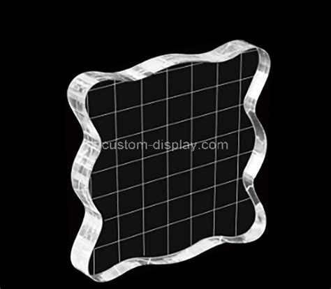 Custom Plexiglass Scrapbooking Crafts Making Block