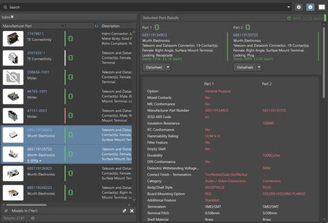 manufacturer part search component and library management video tutorials learn altium 365