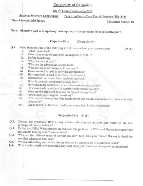 Software Case Tool And Prectice Shining Study