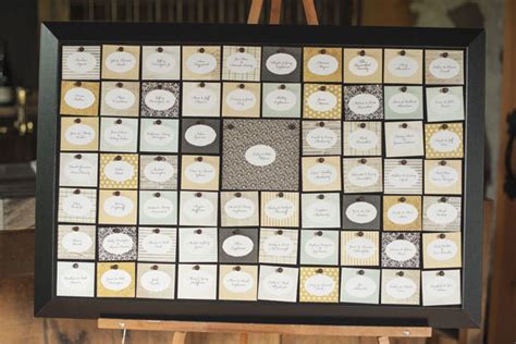 Eye Catching Seating Charts BridalGuide