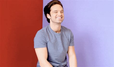 Sebastian Stan Shirtless Gif