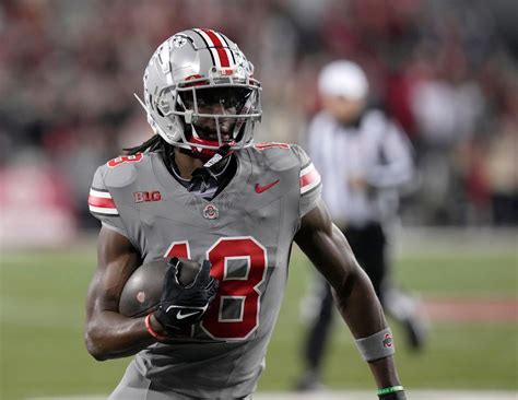 Marvin Harrison Jr Ohio State Offense Click In Rout Of Michigan State