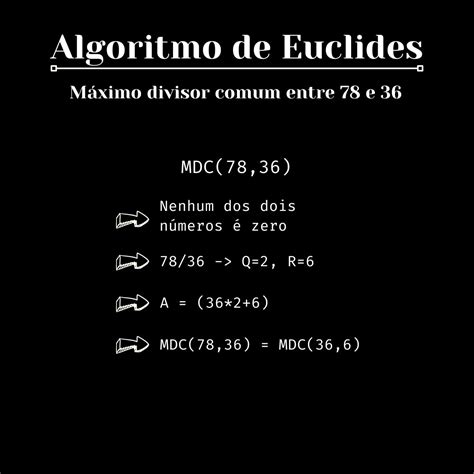 O Algoritmo De Euclides Recentemente Enquanto Resolvia Alguns O Algoritmo De Euclides Recentemente Enquanto Resolvia Alguns