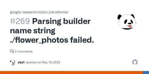 Parsing Builder Name String Flowerphotos Failed · Issue 269