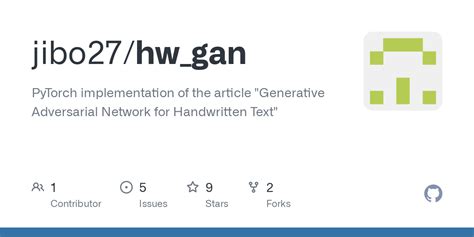 GitHub Jibo Hw Gan PyTorch Implementation Of The Article Generative Adversarial Network