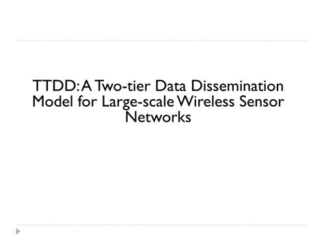 Ppt Lecture 8 Wireless Sensor Networks Powerpoint Presentation Free Download Id1730218