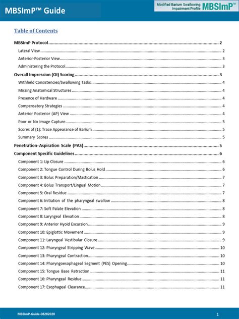 Mbsimp Guide Pdf Larynx Tongue