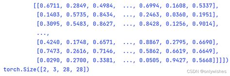 Pytorch张量数据类型tensor数据类型 Csdn博客