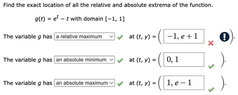 Solved Find The Exact Location Of All The Relative And