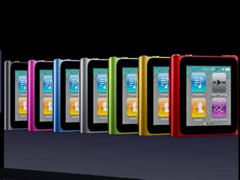 Heres The New Touchscreen Ipod Nano Business Insider