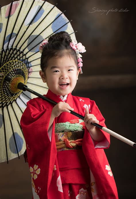 Uちゃん 七五三松山市写真スタジオシミズ写真館