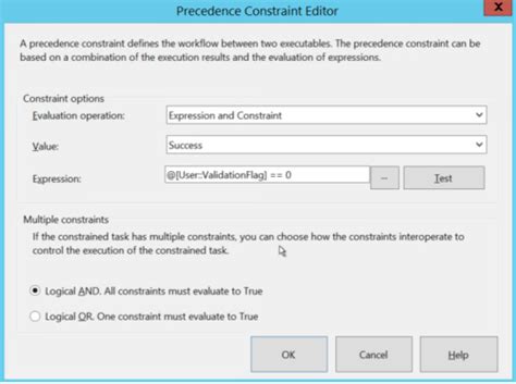 SSIS Package Using Script Task Package Stops With Completion Precedence Constraint