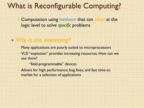 Ppt Reconfigurable Computing Lecture 14 Powerpoint Presentation Free