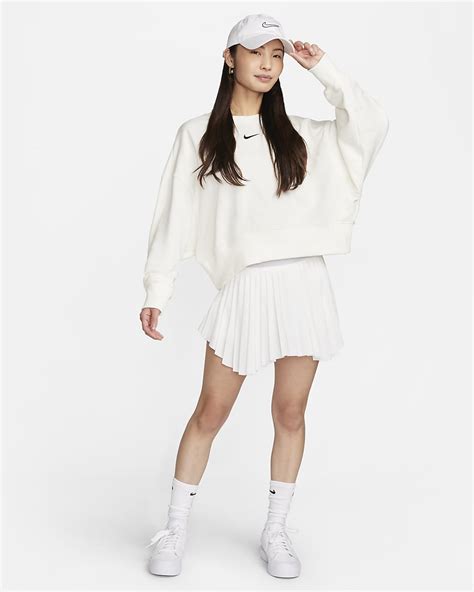 나이키 스포츠웨어 피닉스 플리스 여성 오버 오버사이즈 크루넥 프렌치 테리 스웻셔츠 나이키 코리아