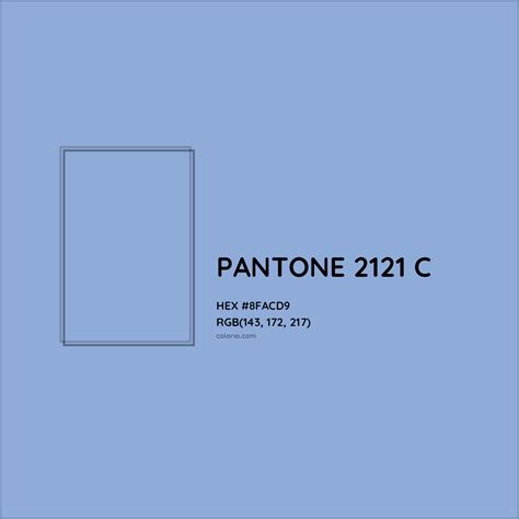 Pantone 2121 C Complementary Or Opposite Color Name And Code 8facd9