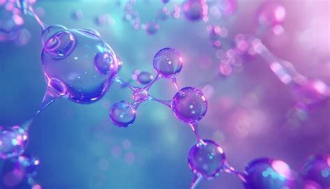 Premium Photo Molecule Structure 3d Illustration Abstract Background With Molecules