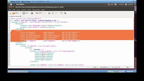 How To Provide Syntax Highlighting For Gherkin In Gedit Youtube