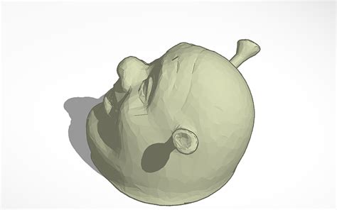 3d Design Lego Shrek Head Tinkercad