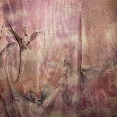 Pegasus Cotton Candy Sky Mesh Bodysuit Gem