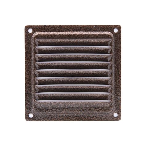 Решетка вентиляционная 100x100 мм, медь антик Дверной Страж ДС46310 ...