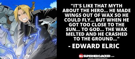 Top Ten Edward Elric Quotes The Best Edward Elric Quotes