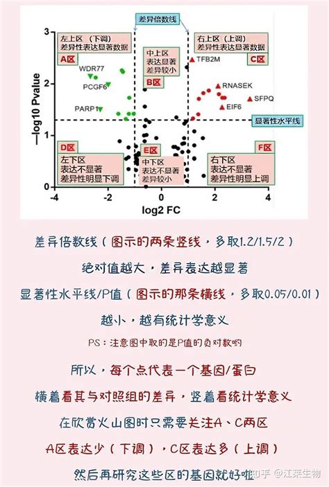 如何看懂文献里那些图——火山图 Volcano Plot 知乎
