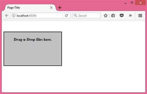 drag n drop file upload in asp core binaryintellect knowledge base
