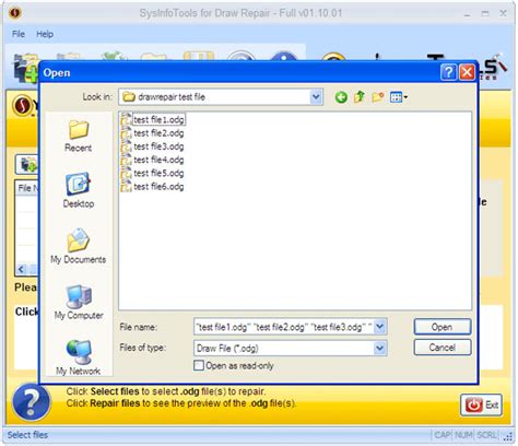 Help Manual Guide Of Openoffice Draw Recovery Software