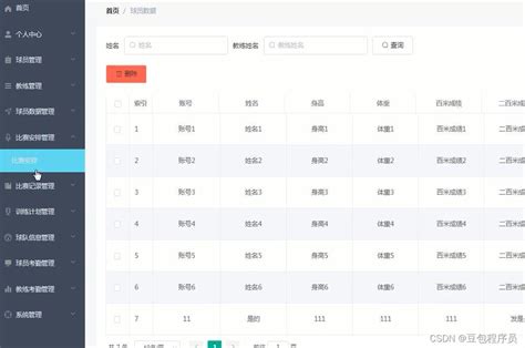 计算机毕业设计python的足球篮球队比赛管理系统81091 校园球队系统python csdn博客