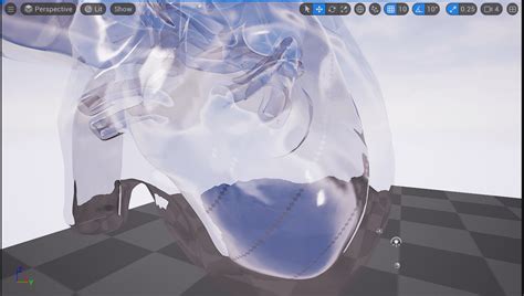 glass material pixelalted seams problem r unrealengine