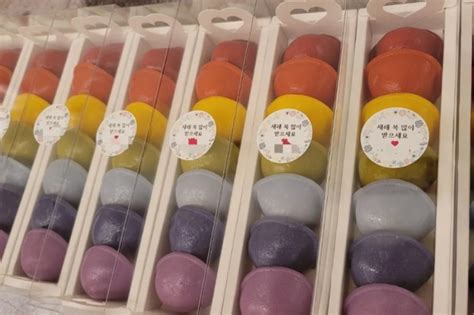 전주 누구나 만족하는 답례품 추천 무지개바람떡🌈 명절 인사이동 승진 결혼식 어린이집 유치원 초등학교 답례품 네이버 블로그