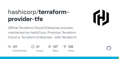 Github Hashicorpterraform Provider Tfe Official Terraform Cloudenterprise Provider