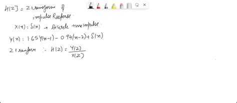 Solved A System With Input And Output Signals Xn And Yn Respectively Is Given Below Yn